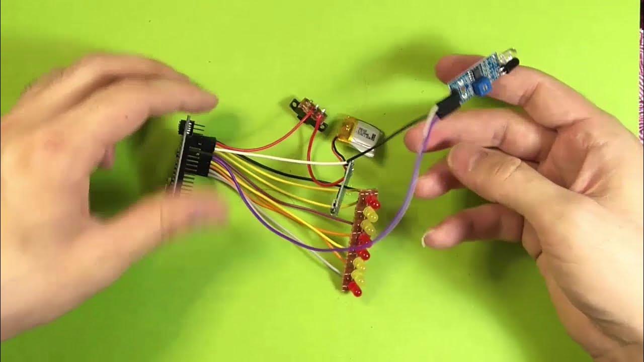 How To Make a Pov Display , arduino nano , Ir Sensor - YouTube