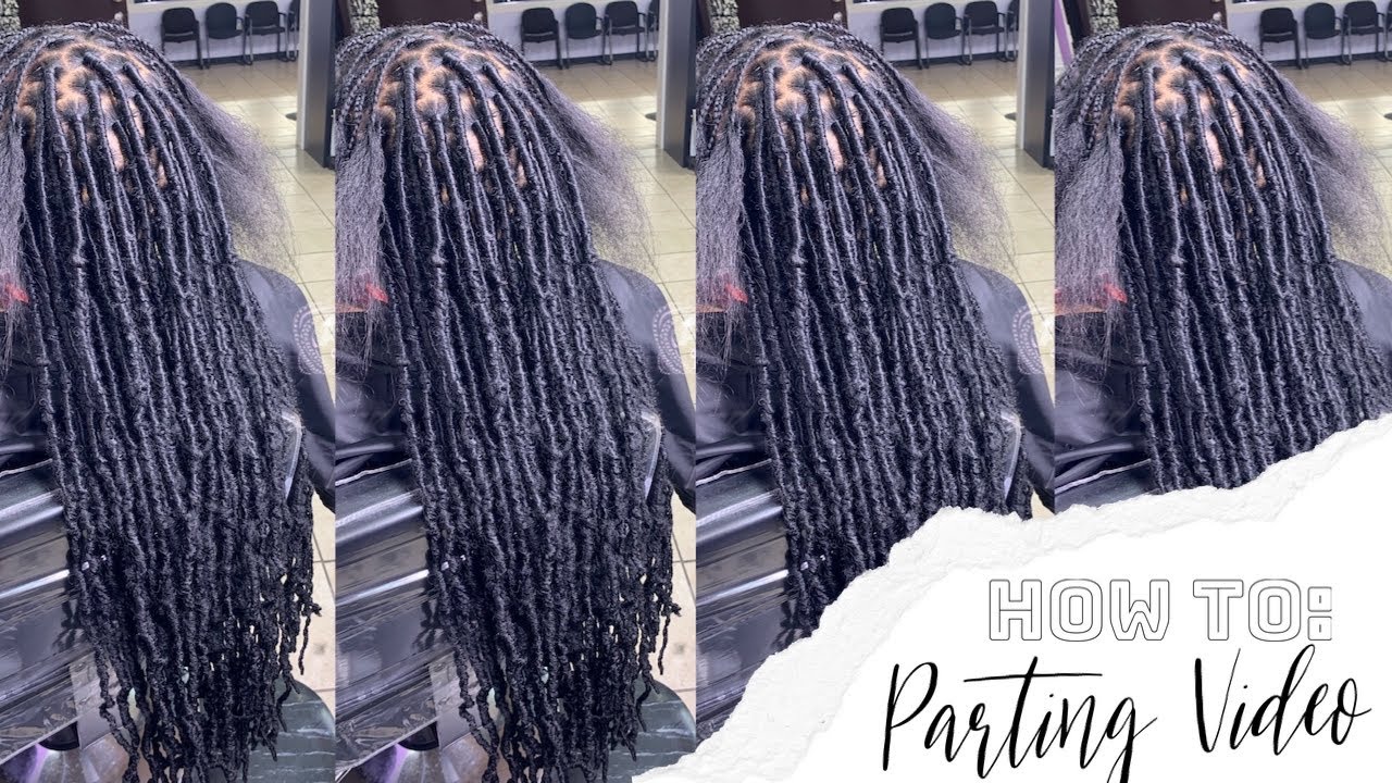 SOFT LOCS | PARTING VIDEO | QUICK & EASY | HAIRBYABBY - YouTube