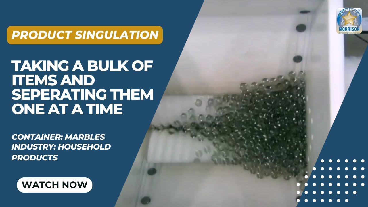 Timing Screw Product Singulation - YouTube