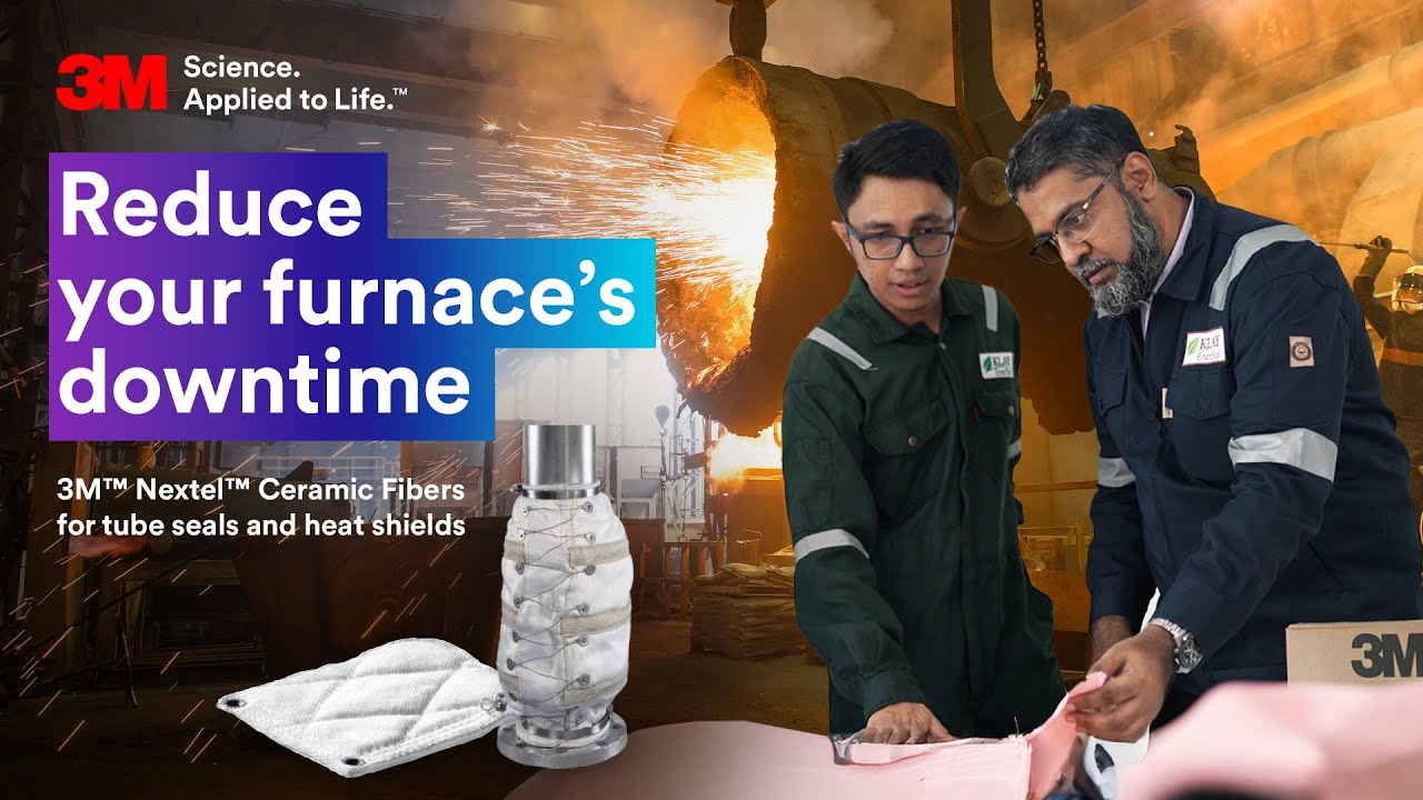 Prevent Furnace Tubes Rupture & Overheating using 3M™ Nextel™ Ceramic ...