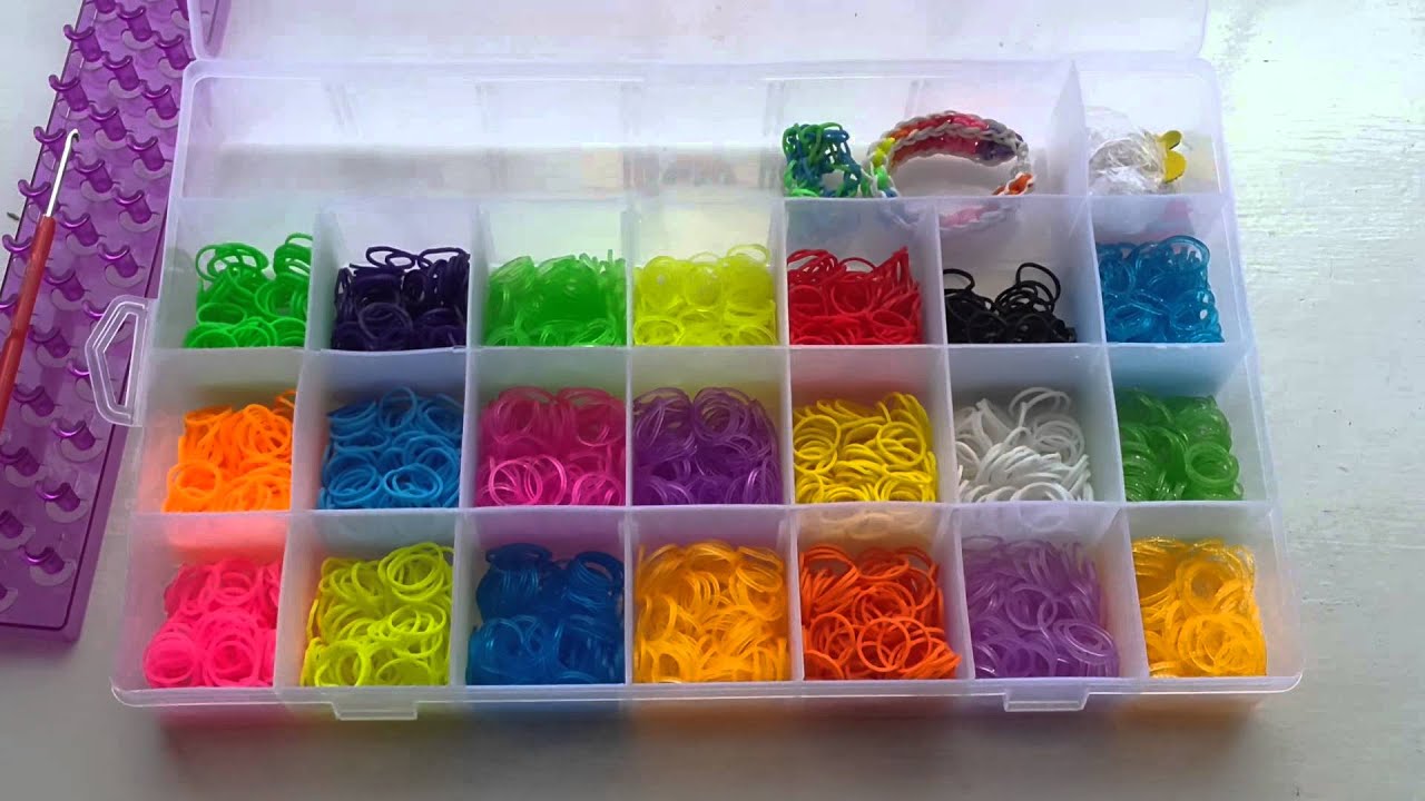 My loom band creative case (review) - YouTube