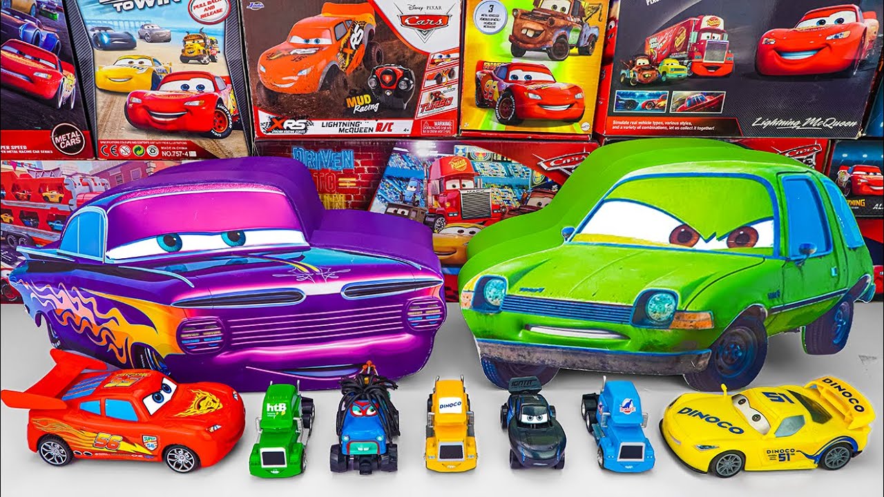 Disney Pixar Cars Unboxing Review | Lightning McQueen, Mack, Acer ...