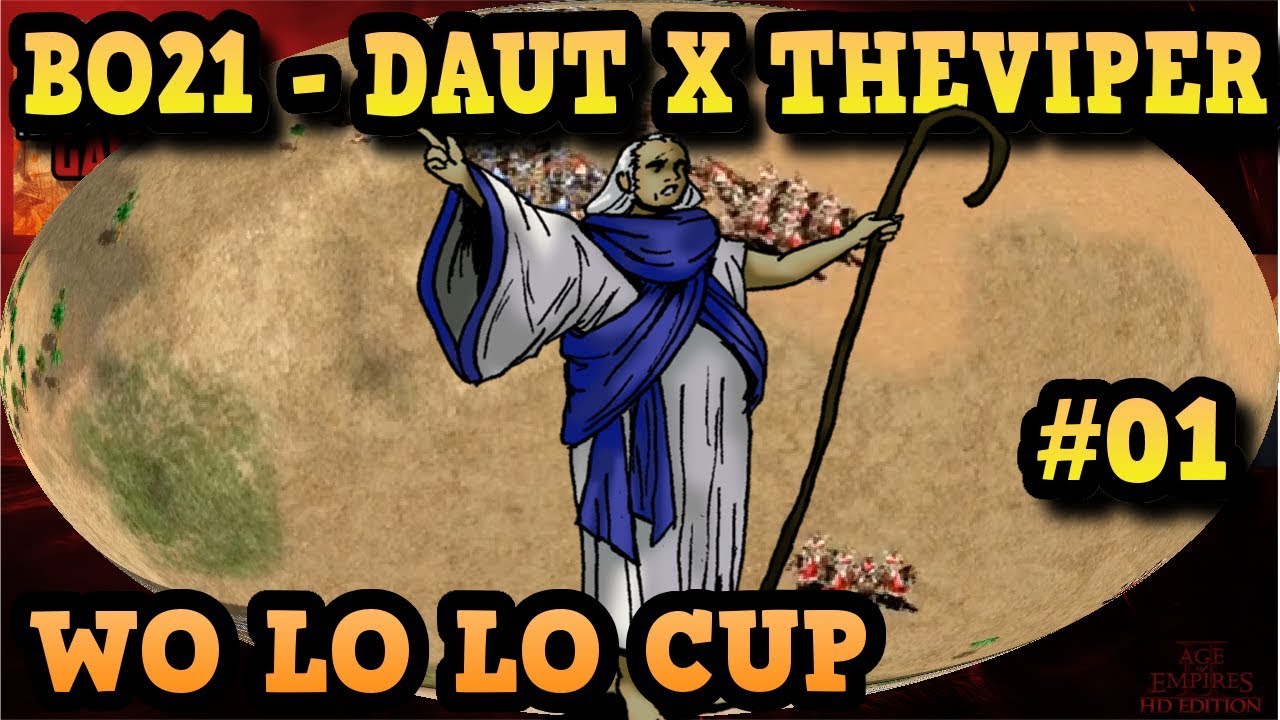 Age of Empires 2 HD BO21 Daut X TheViper Game 01 AoE2HD Gameplay PT BR ...