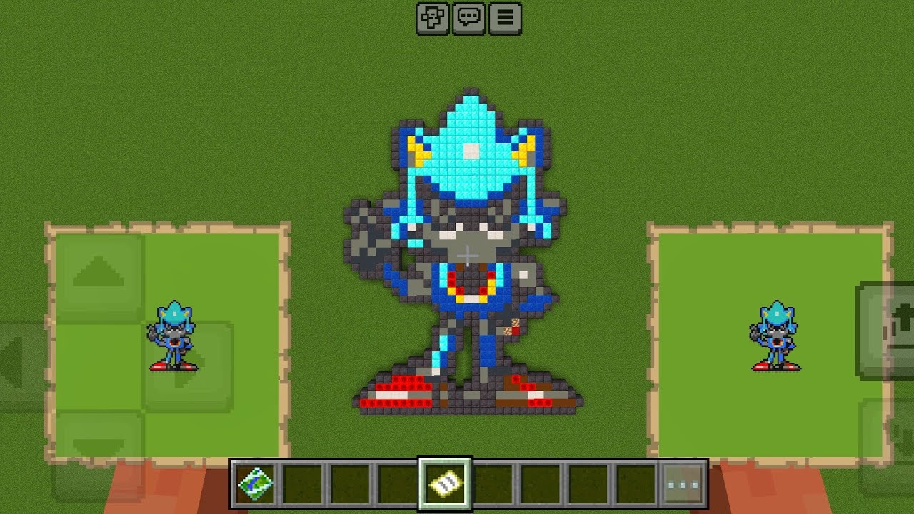 METAL SONIC NO MINECRAFT. (06/1000) - YouTube
