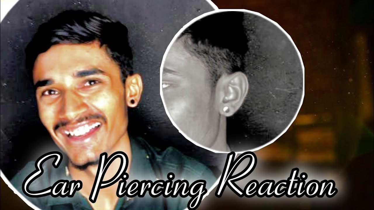 Ear Piercing Reaction Video No. 9 - YouTube