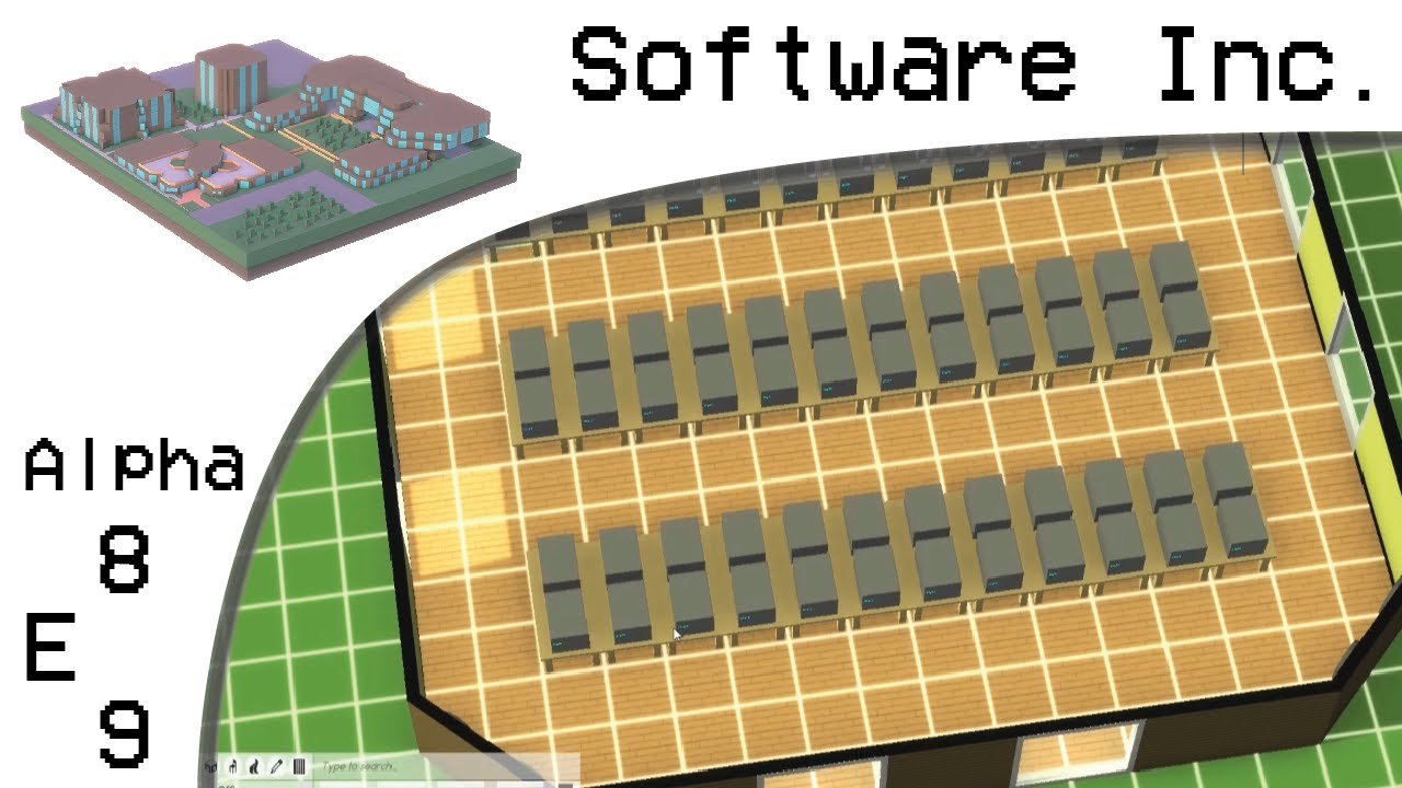 SERVER TOWER!!! Software Inc Alpha 8 E9 - YouTube