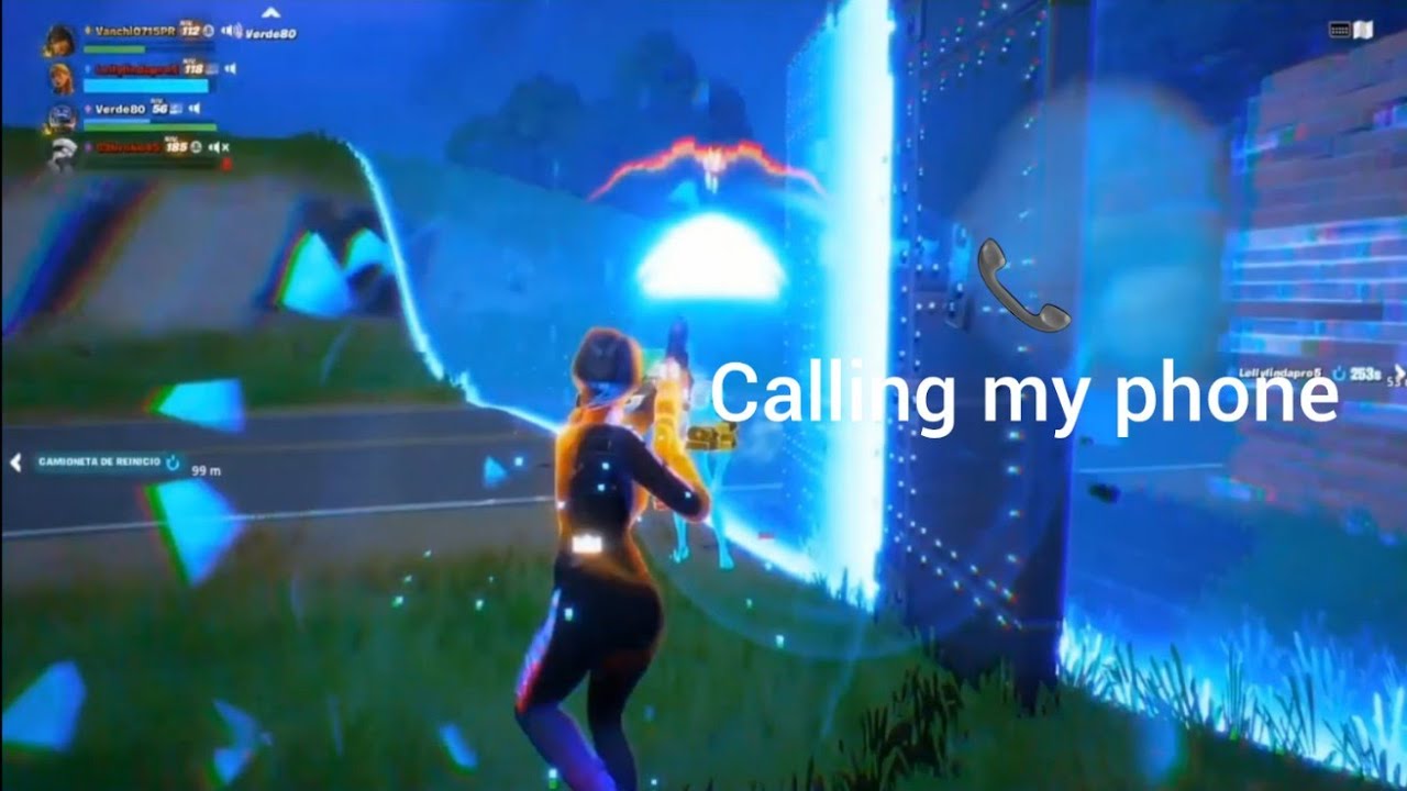 Calling my phone📞 Fortnite - YouTube