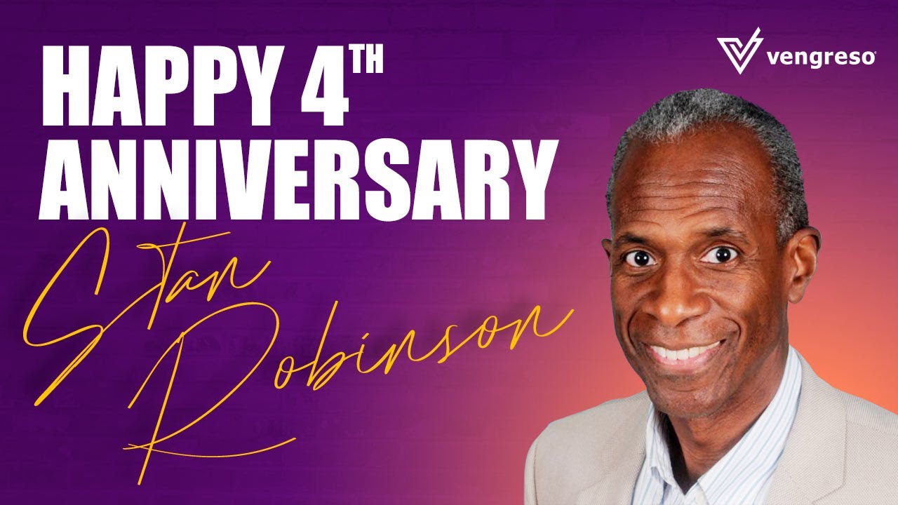 Happy 4th Work Anniversary, Stan Robinson! - YouTube
