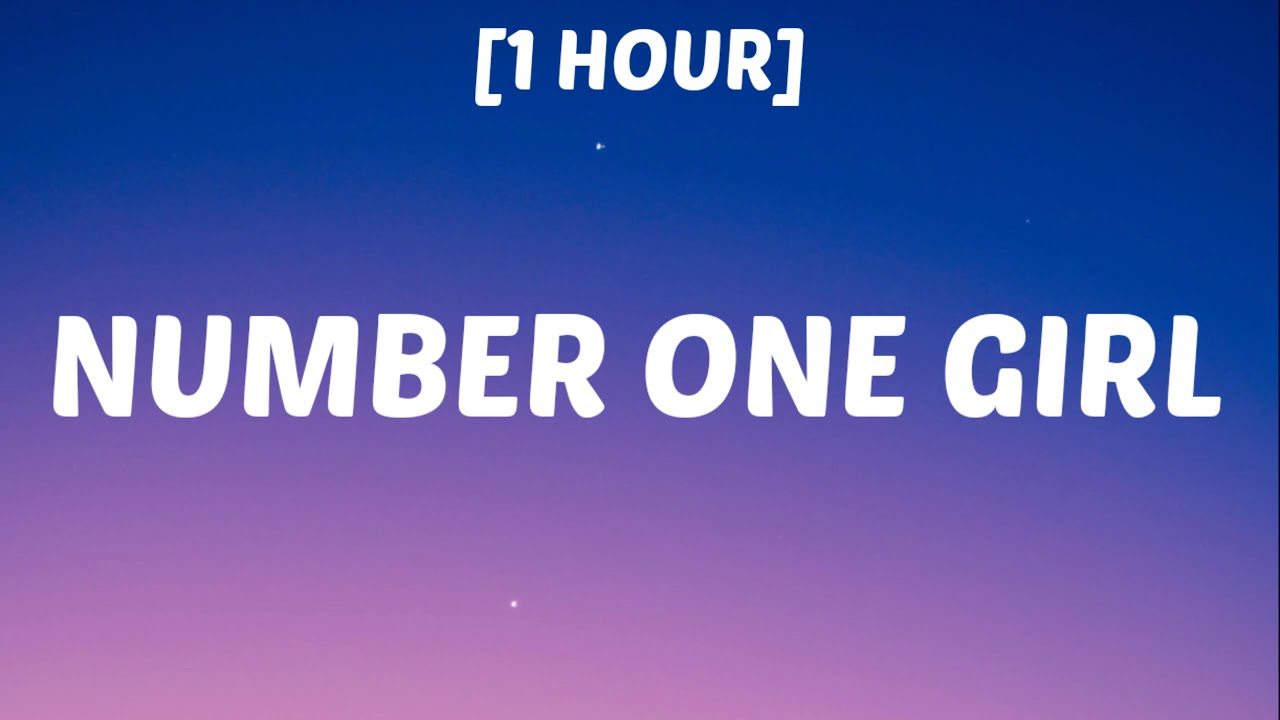 ROSE - Number One Girl (1 HOUR/Lyrics] - YouTube