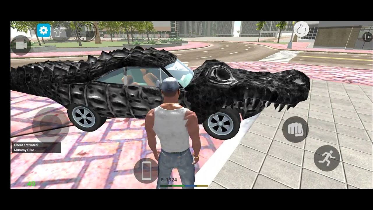 INDIAN BIKE 🔥 RACING 3D GAME | GTA GAME VIDEO | GANSTER BIKE DRIVING 3D ...