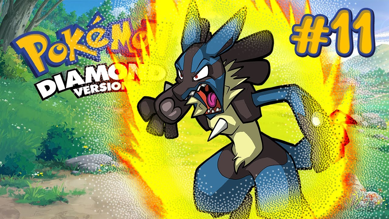 LUCARIO EN MODE SUPER SAYAIN Pokémon Diamant #11 - YouTube