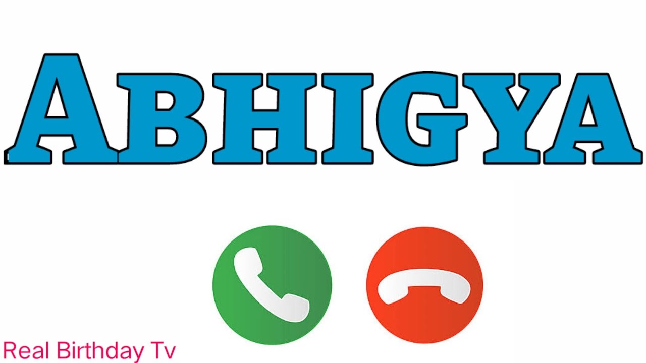 Abhigya Name Ringtone / Abhigya Naam ki Ringtone / Abhigya Ringtone ...