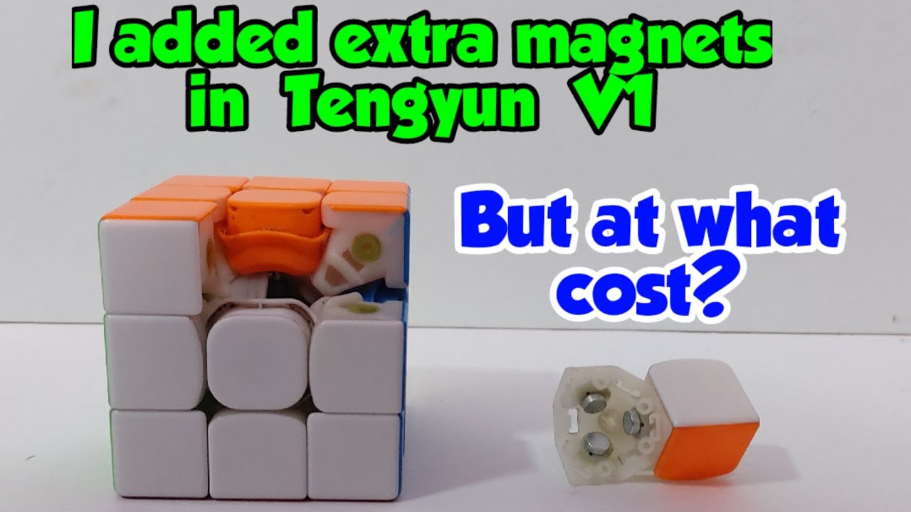 I increased magnetic strength of Tengyun V1, But at what cost? - YouTube