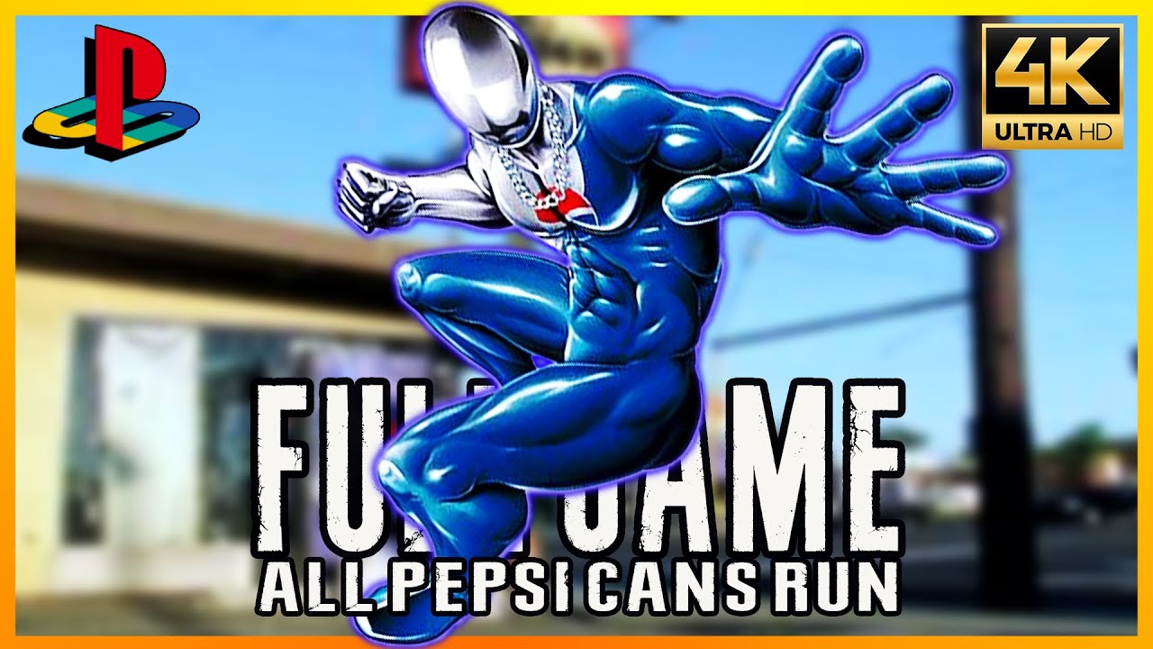 PEPSIMAN (1999) | PS1 4K60ᶠᵖˢ Classics | FULL GAME - 100% Pro Gameplay ...