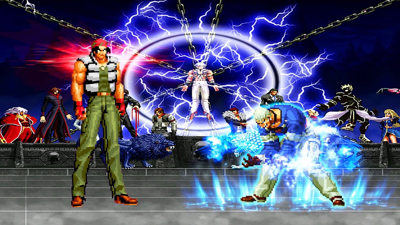 KOF MUGEN | Ralf 15 Team vs Frozen Yashiro Team - YouTube