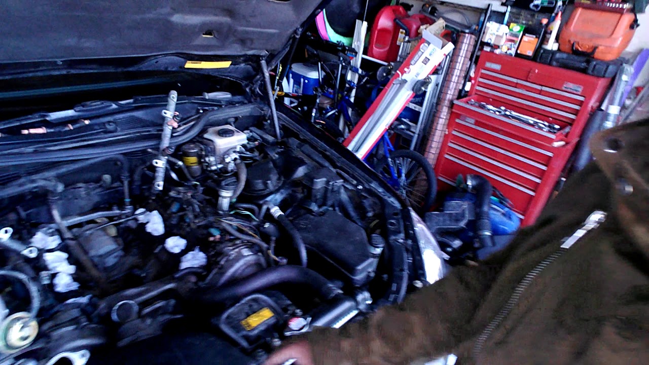 Taking out the engine. Lexus gs430. A lot of work. - YouTube