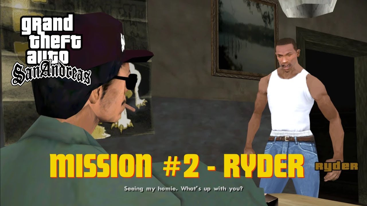 🔥 Ryder - CJ’s First Taste of Revenge! | GTA San Andreas Mission 2 ...