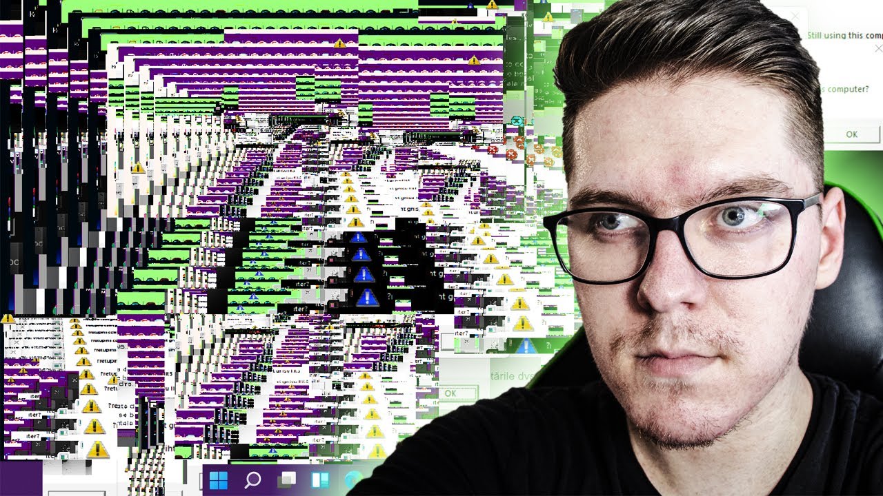 AM VIRUSAT WINDOWS 11 cu MEMZ TROJAN *sistemul a fost distrus ...