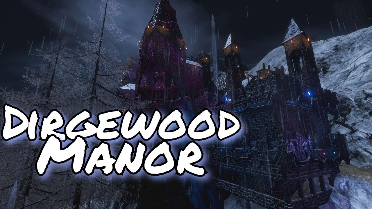 Conan Exiles | Dirgewood Manor | -PVE Dark Gothic Castle Fly Over ...