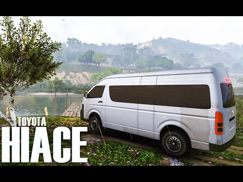GTA 5 Car Mods: Toyota Hiace - YouTube