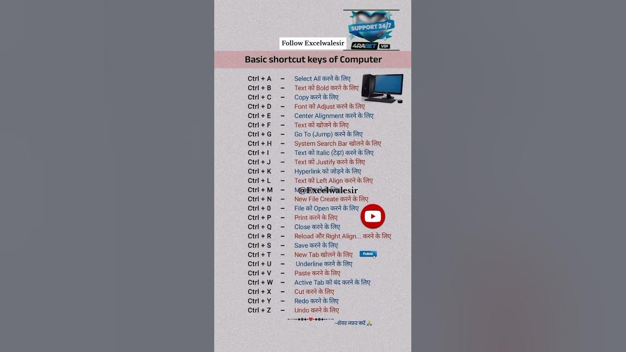 Share And Follow🚀 Excelwalesir Excel Short Exceltips Exceltricks Shortcut Key All