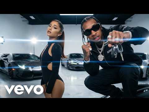 Tyga, Ariana Grande - Rich Life (ft. Chris Brown, Doja Cat, BLVCK) (Official Lyrics Video)