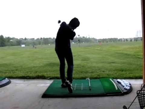 Sydney - golf swing - push drill driver - YouTube