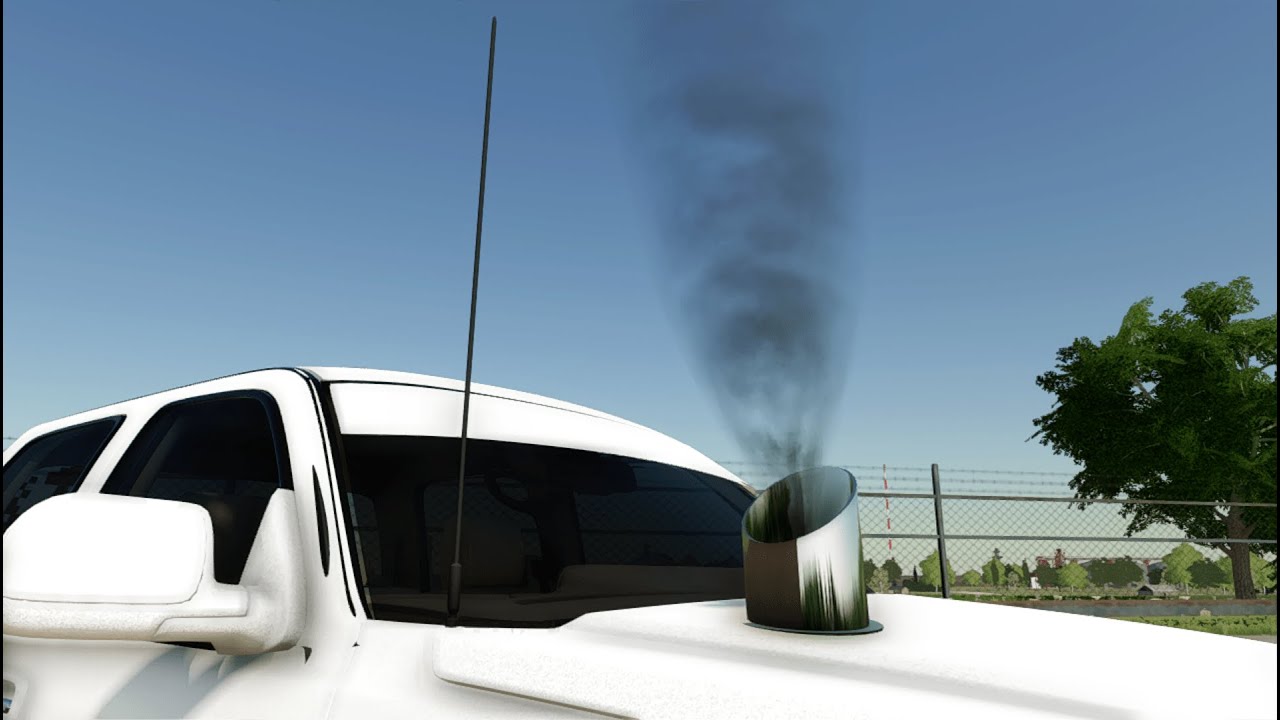 How to make your truck roll coal!! FS22 - YouTube
