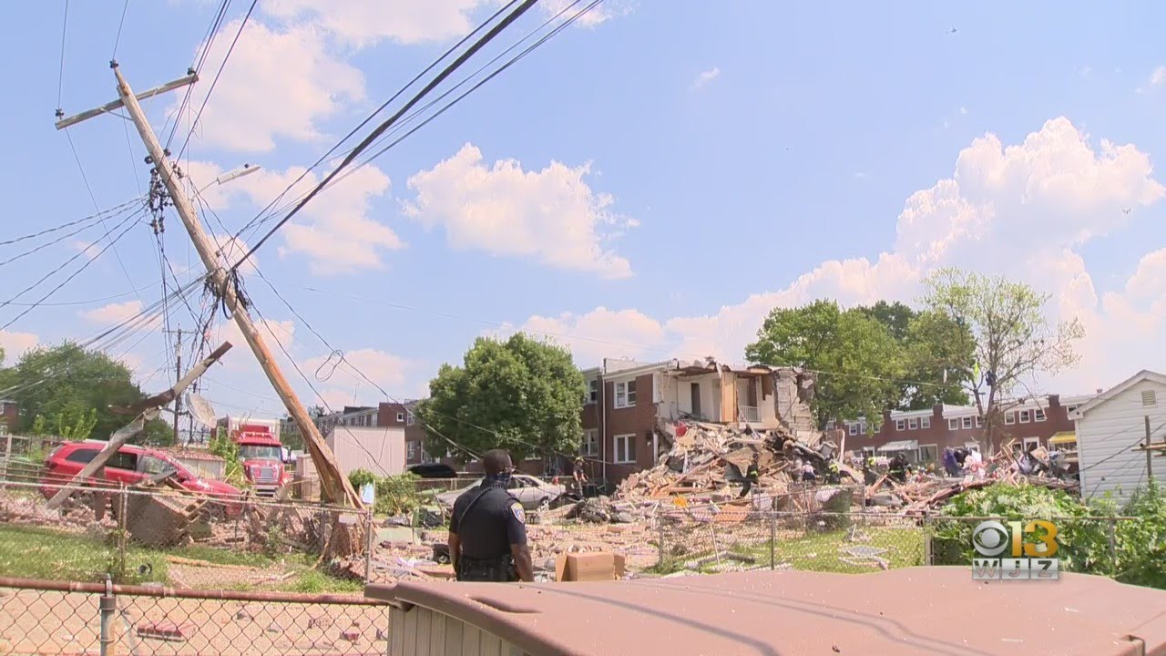 Natural Gas 'Buildup' Was Cause Of Deadly Baltimore Gas Explosion ...