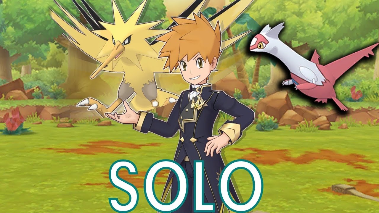 3/5 Champion Blue & Zapdos solo Latias - Pokémon Masters EX - YouTube