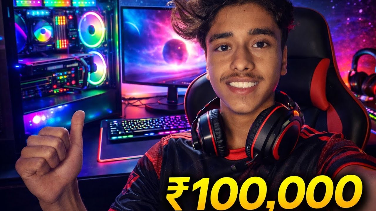 My First Gaming PC Build Worth ₹100,000! - YouTube