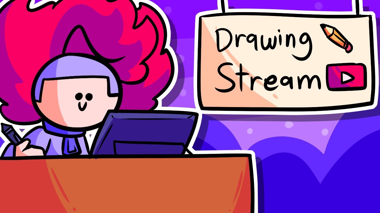 Drawing Stream and Have a Chill Chat with Me! - YouTube