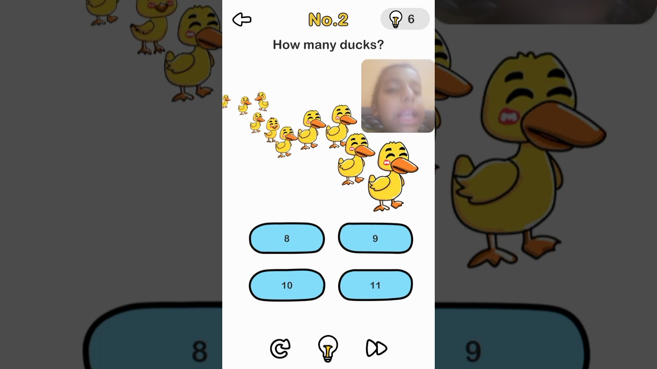 Brain Out Level 2 How Many Ducks - YouTube