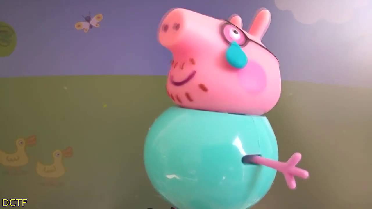 Daddy Pig Crying Peppa Pig Toy Episode - YouTube