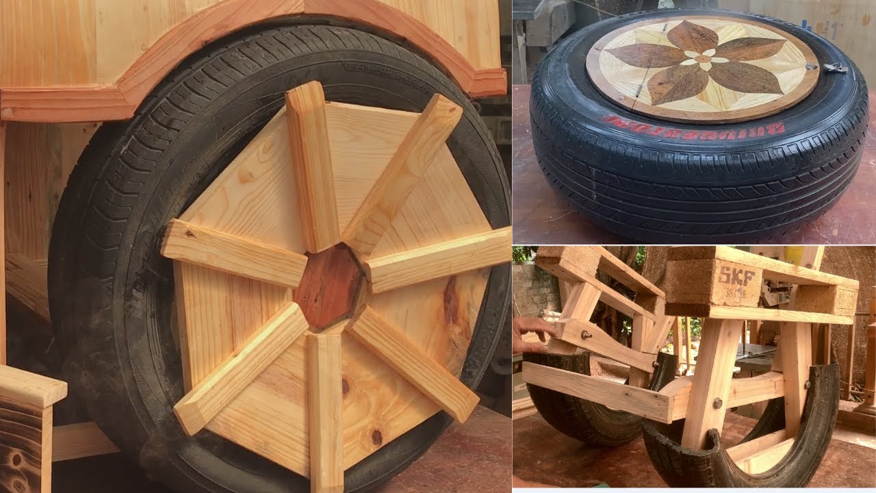 Unique Creative Recycling Inventions From Old Tires // Unique Items ...