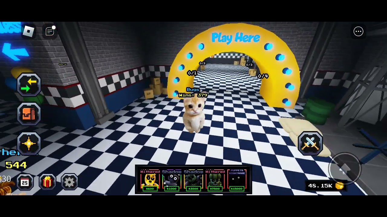 Fnaf td roblox ep.2 we beat night 6 - YouTube