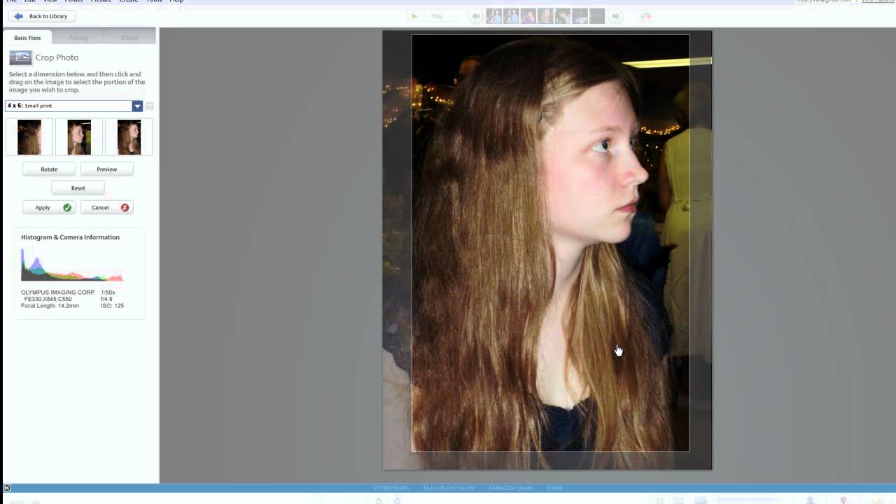 Photo Editing In Picasa - YouTube