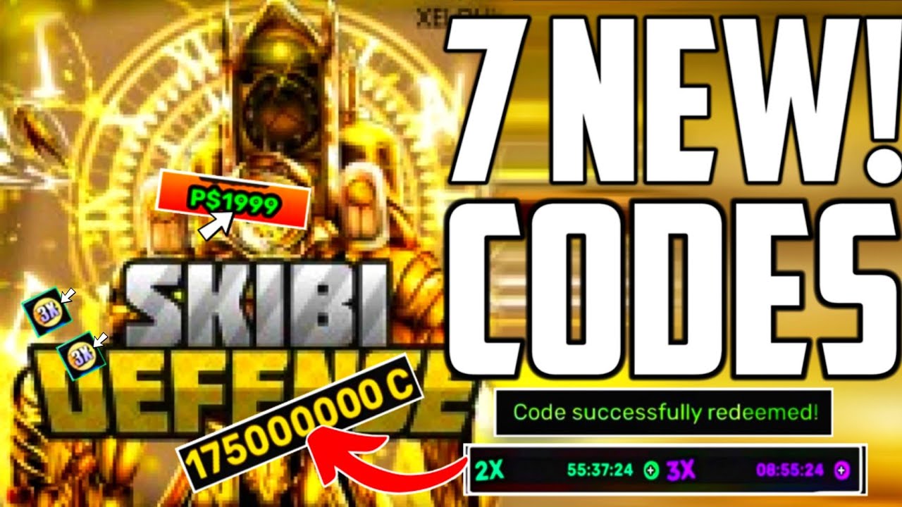 [NEE UPDATE] SKIBI DEFENSE CODES ROBLOX CODES 2025 - SKIBI DEFENSE ...