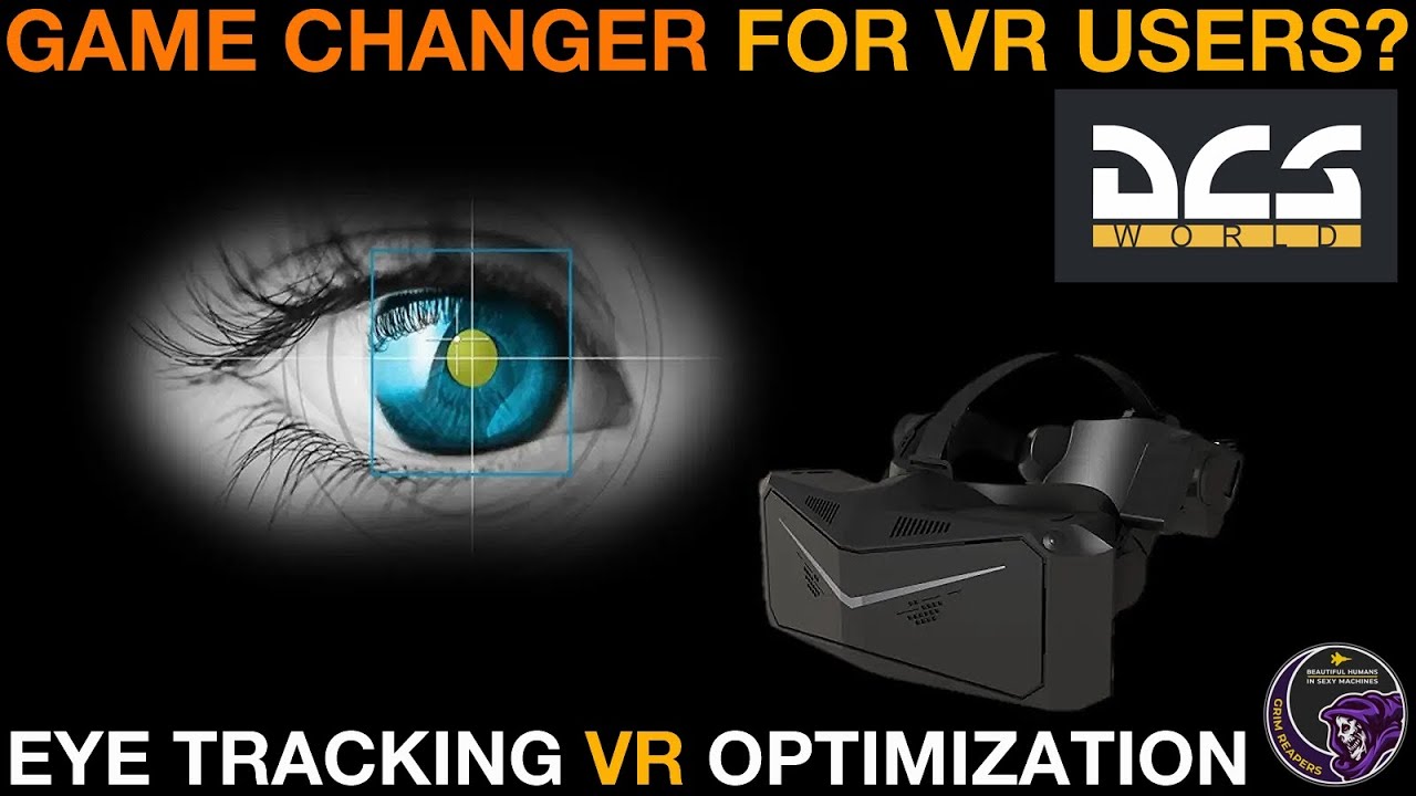 Pimax Crystal: DCS Eye Tracked Foveated Rendering - Game Changer For VR Users? - YouTube