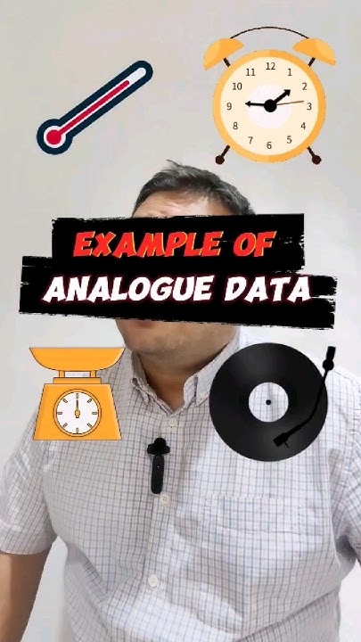 Examples of analogue data - YouTube