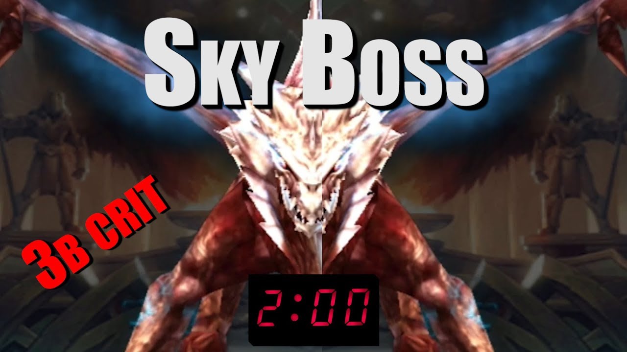 Legacy of Discord: Killing Sky Boss in 2min (3Billion CRIT Damage ...