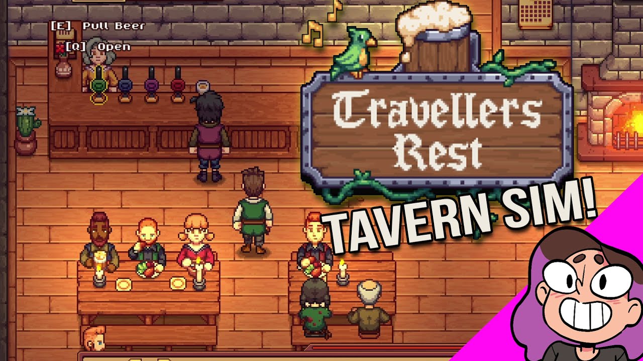 Making Ales - Travellers Rest #3 [Tavern Sim Game] - YouTube