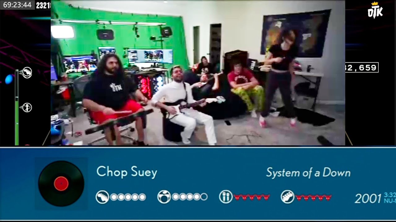 Emiru singing System Of a Down is something else - Rock Band w/ Esfand ...