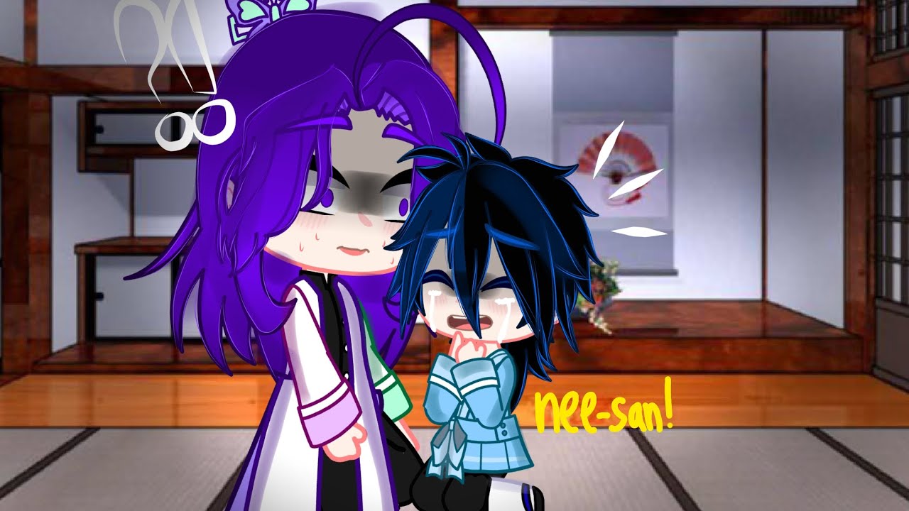 Tomioka turned into a child || KNY || "Nee-san" || Giyuu & Shinobu ...