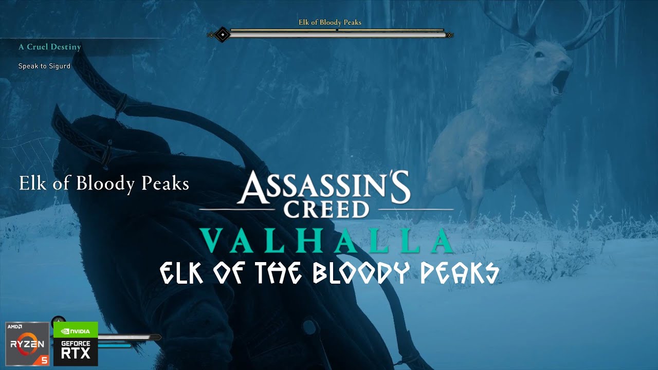 Assassin's Creed Valhalla - Legendary Animals: Elk of Bloody Peaks ...