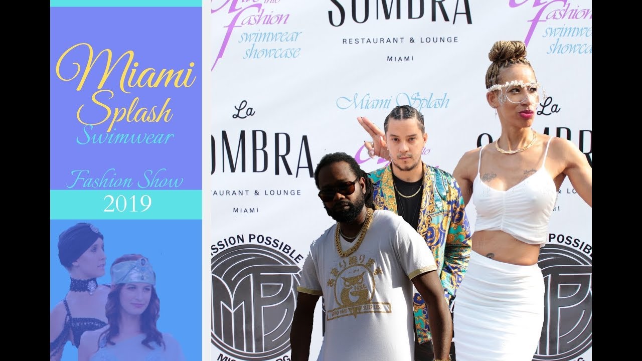 MIAMI SPLASH SWIMSUIT FASHION SHOW 2019 - YouTube