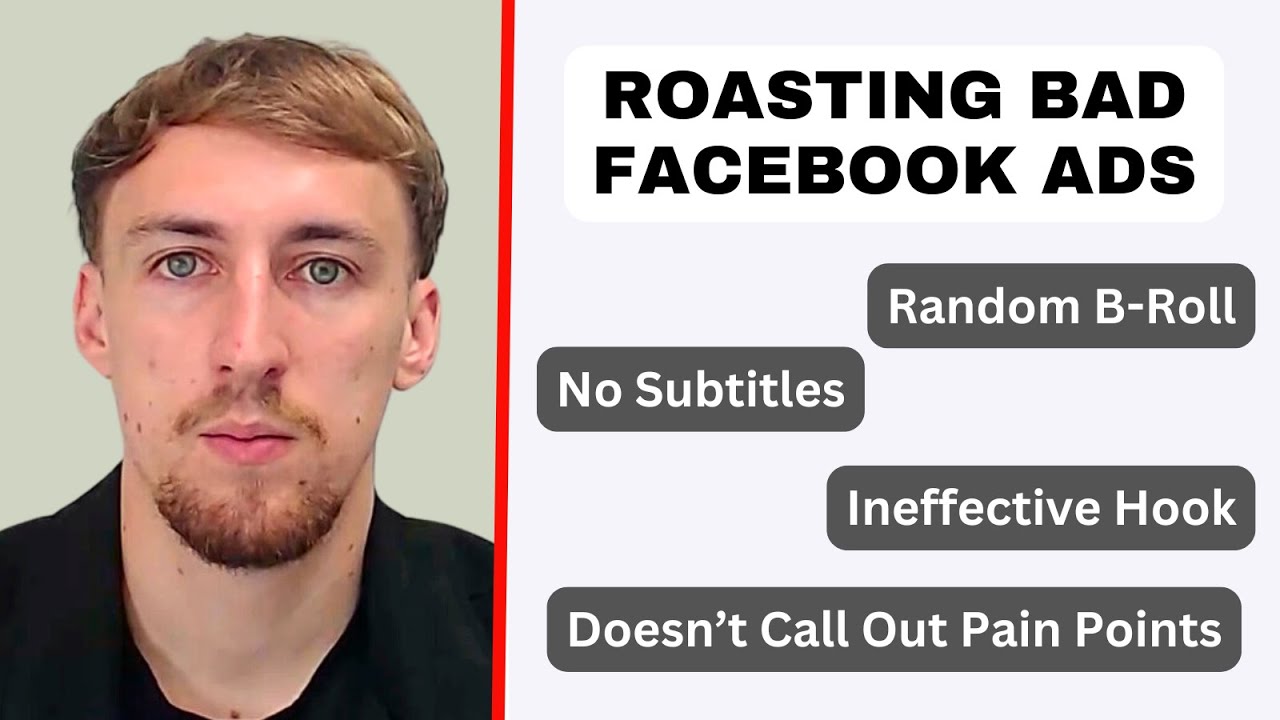 I Spent 23 Minutes ROASTING Terrible Facebook Ads (Brutal Breakdown ...