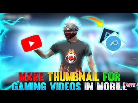 How To Make Thumbnail For Gaming YouTube Channel (Full Tutorial)#FREE ...