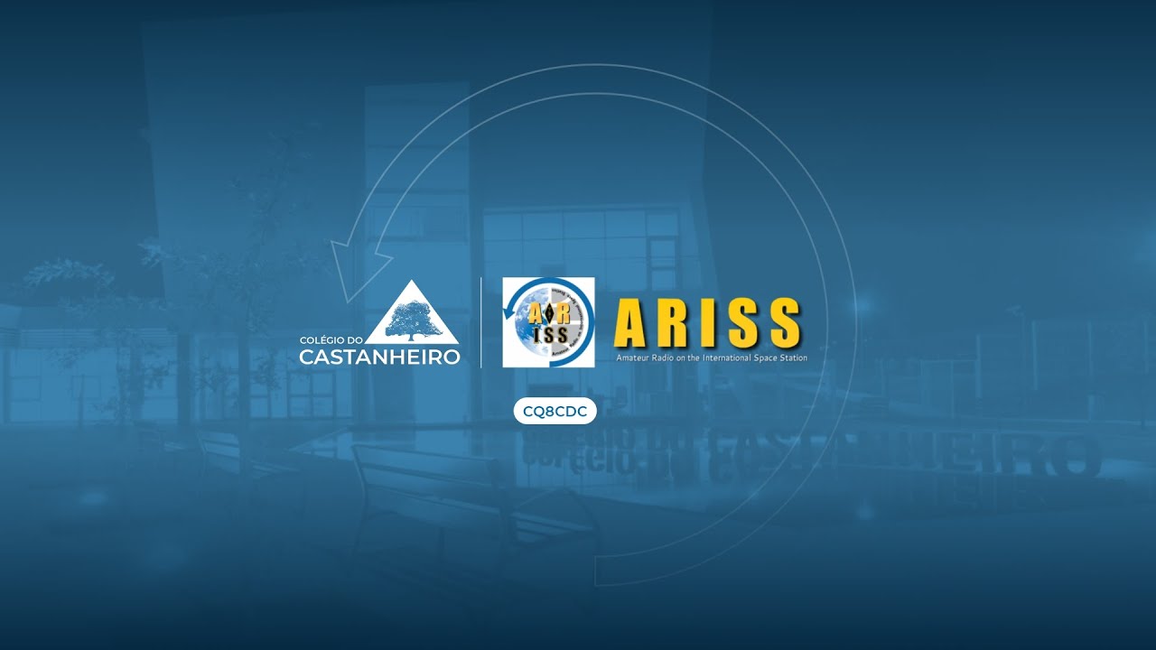 ARISS Contact Colegio do Castanheiro - CQ8CDC - YouTube