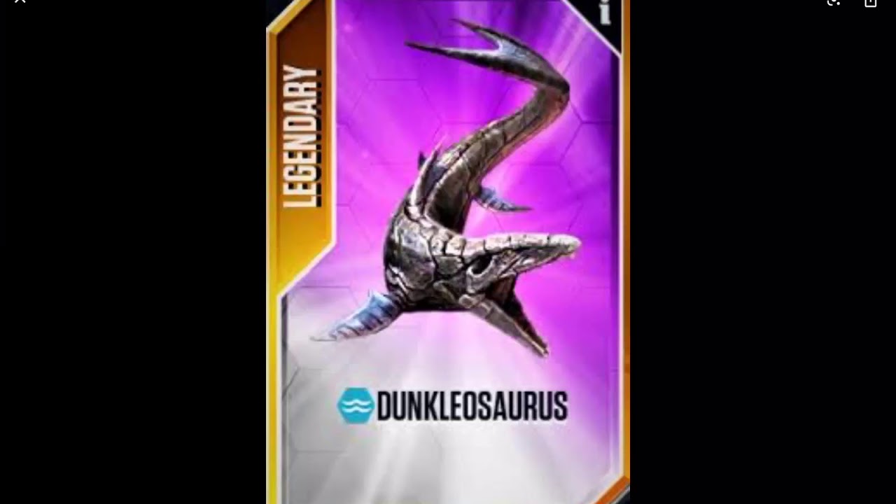 Jurassic World The Game Dunkleosaurus Park - YouTube